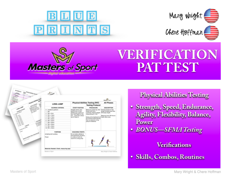 Verification and Testing | Masters of Sport